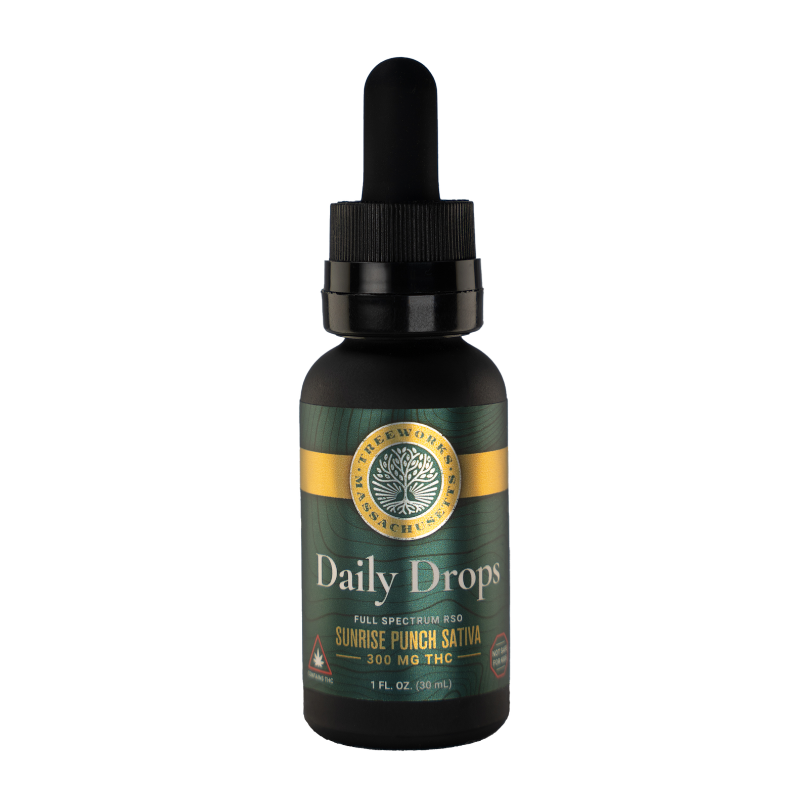 Treeworks: Daily Drops Tincture 300mg | Leafly