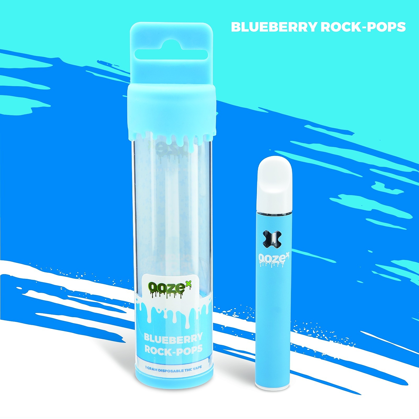 OozeX: Blueberry Rock Pops | Leafly