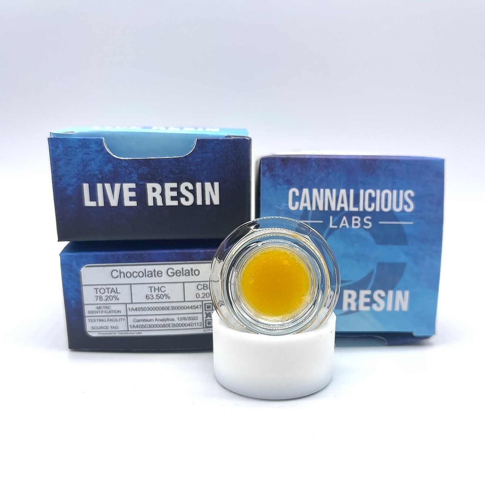 Cannalicious Labs: Chocolate Gelato Live Resin 1.0g | Leafly