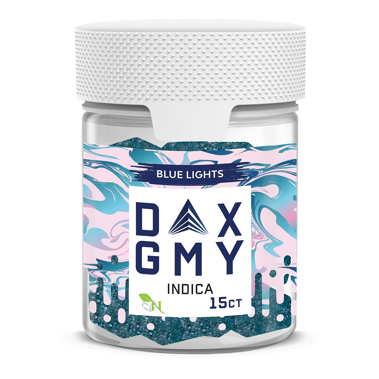 A Gift From Nature: Delta 10 Gummies Blue Lights – INDICA | Leafly