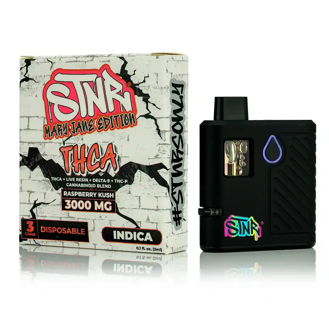 STNR Creations: THCA Raspberry Kush | Mary Jane Edition 3G | Leafly