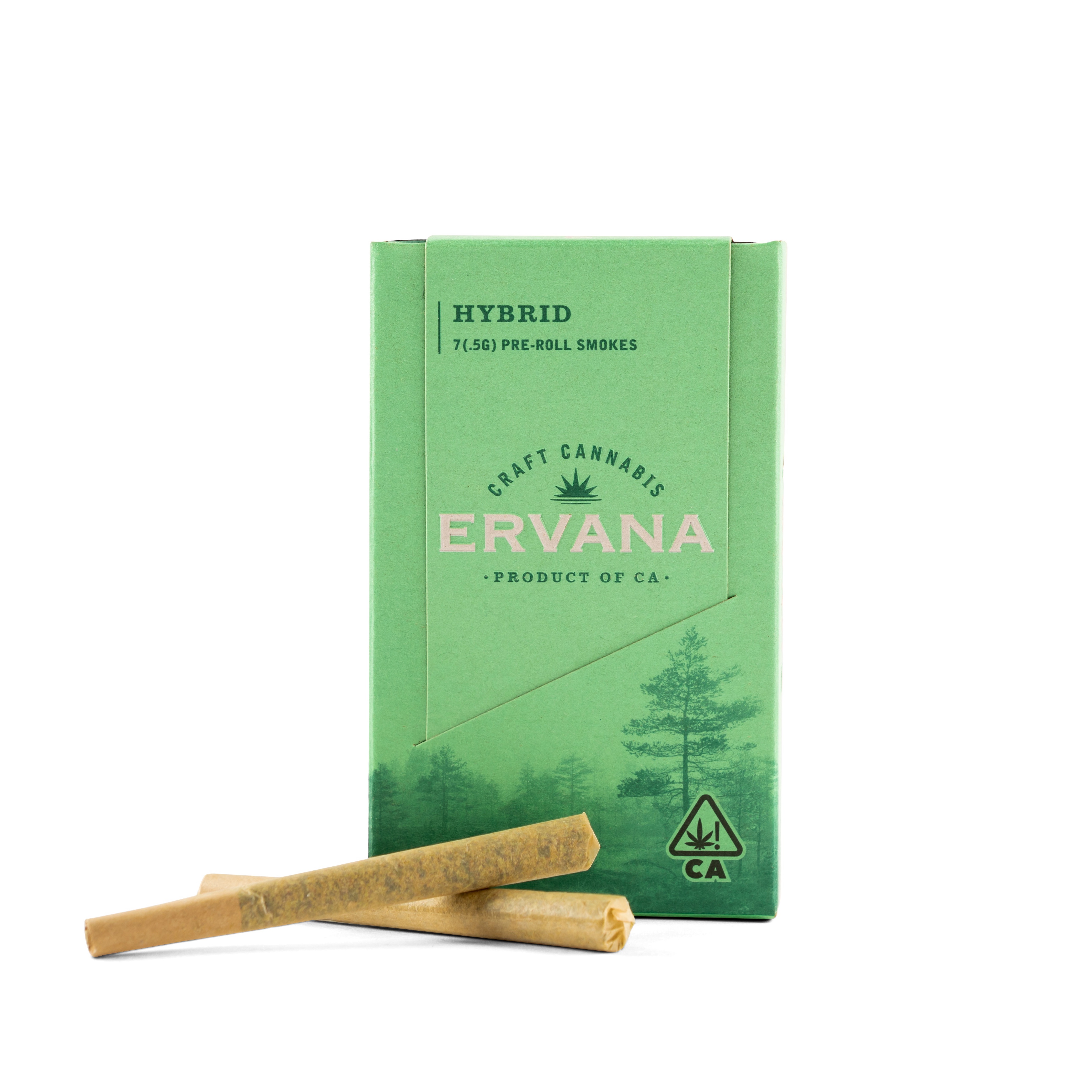Ervana: Hybrid Pre-Rolls 3.5g 7-pack | Leafly