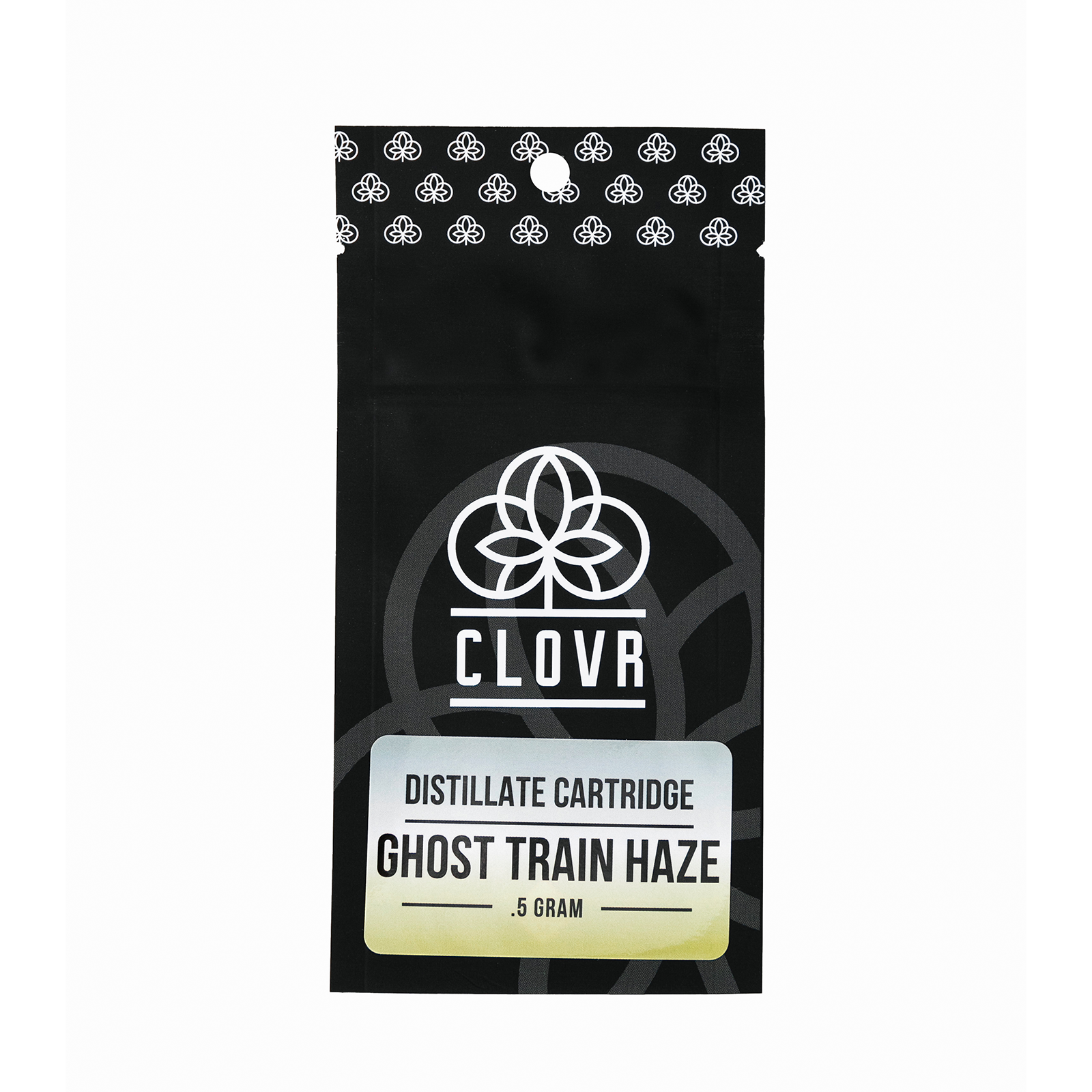CLOVR: CLOVR - Distillate 510 Vape Cartridge - Ghost Train Haze | Leafly