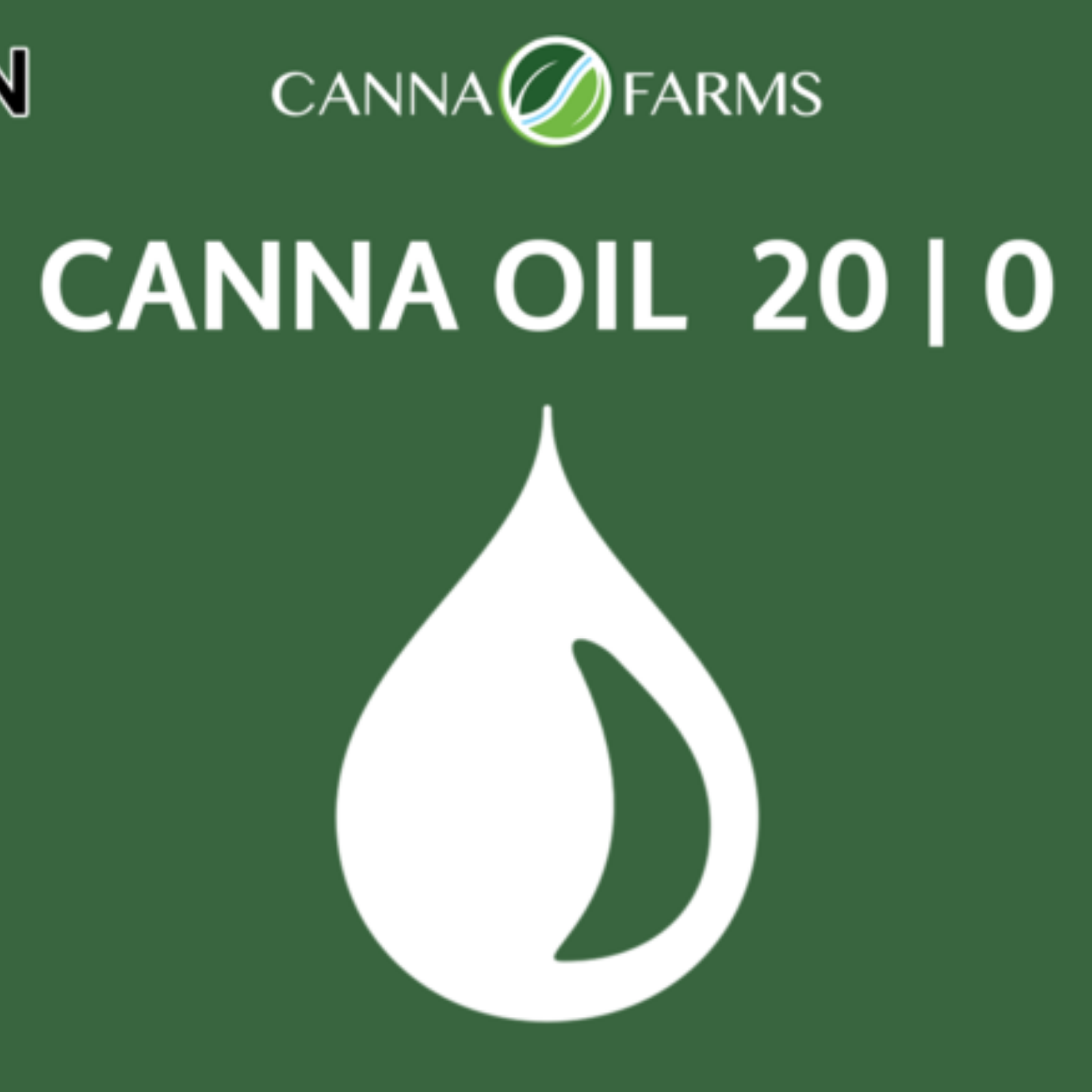 Canna Farms: Canna Oil 20 | 0 | Leafly