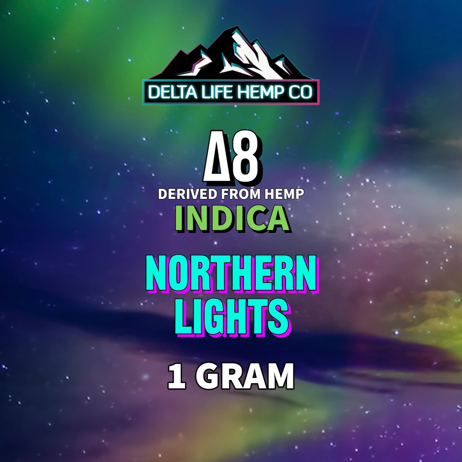 Delta Life Hemp: Delta 8 Northern Lights 1000mg Indica Vape Cartridge ...