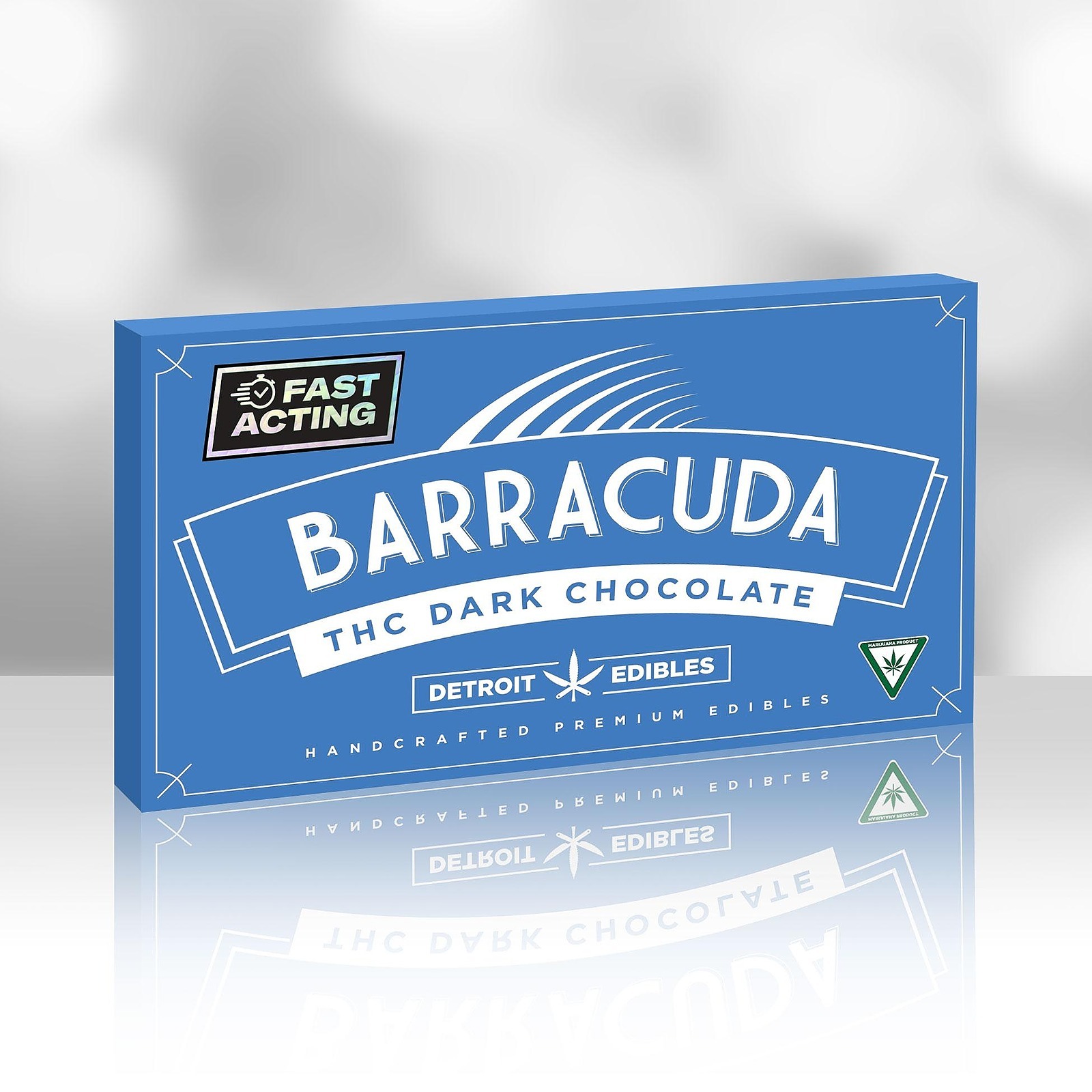Detroit Edibles: Fast-Acting Barracuda Bar, Dark Chocolate | Leafly
