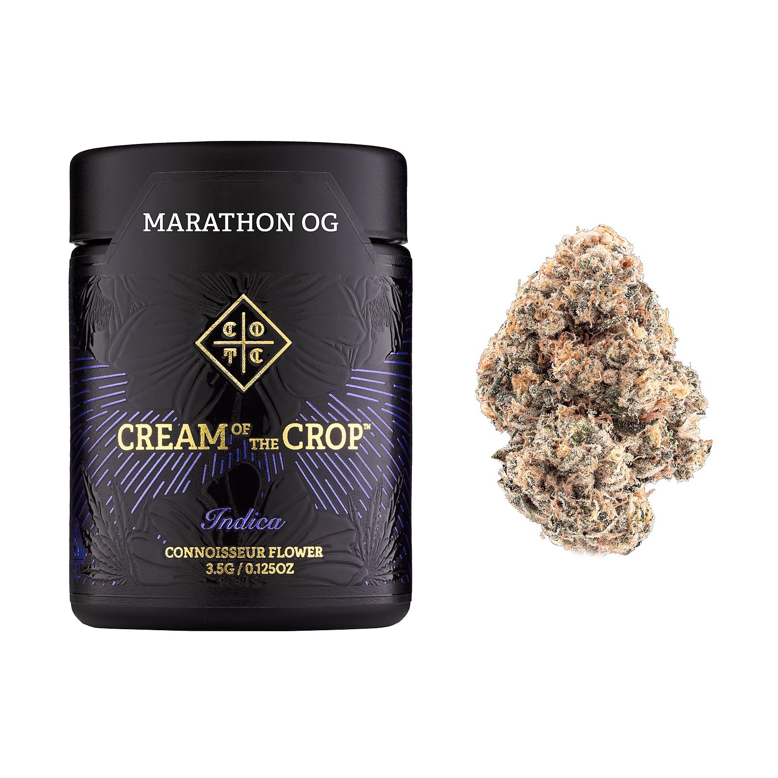 Cream of the Crop Gardens: Marathon OG | 3.5g | Leafly