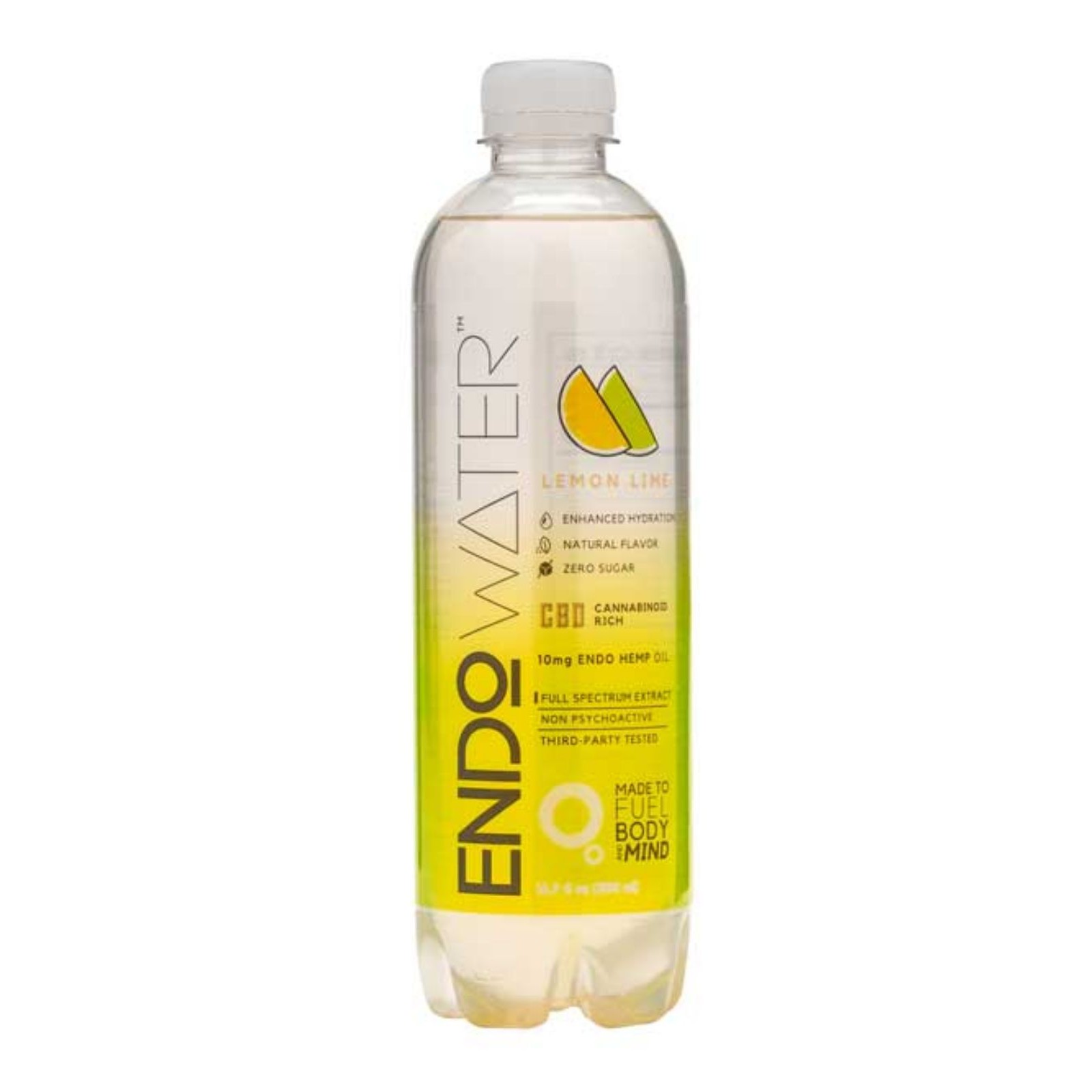 CBD Plus USA: Broad Spectrum Endo Water - Lemon Lime | Leafly