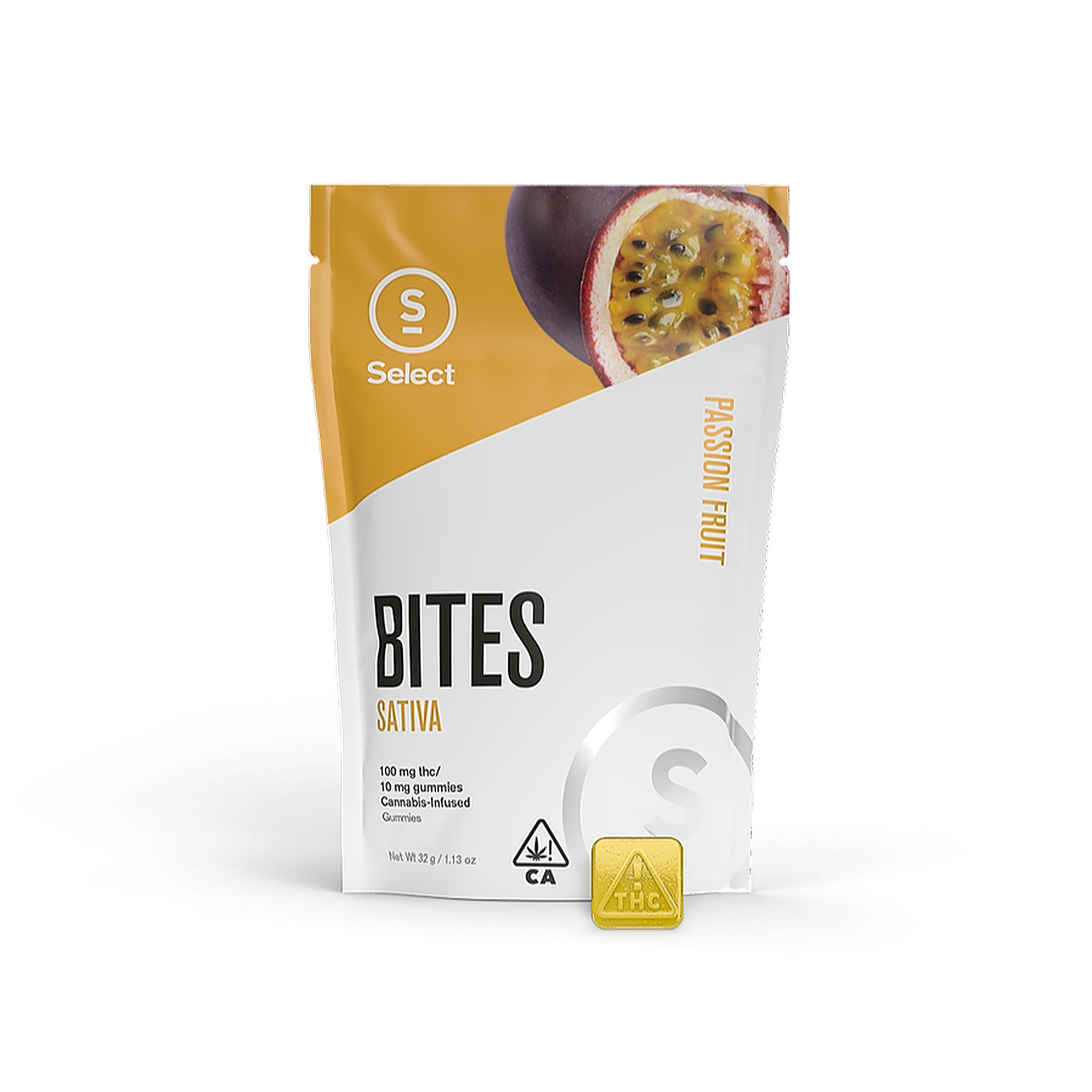Select Oil: Select Classic Bites 2.0 Passion Fruit - Sativa | Leafly