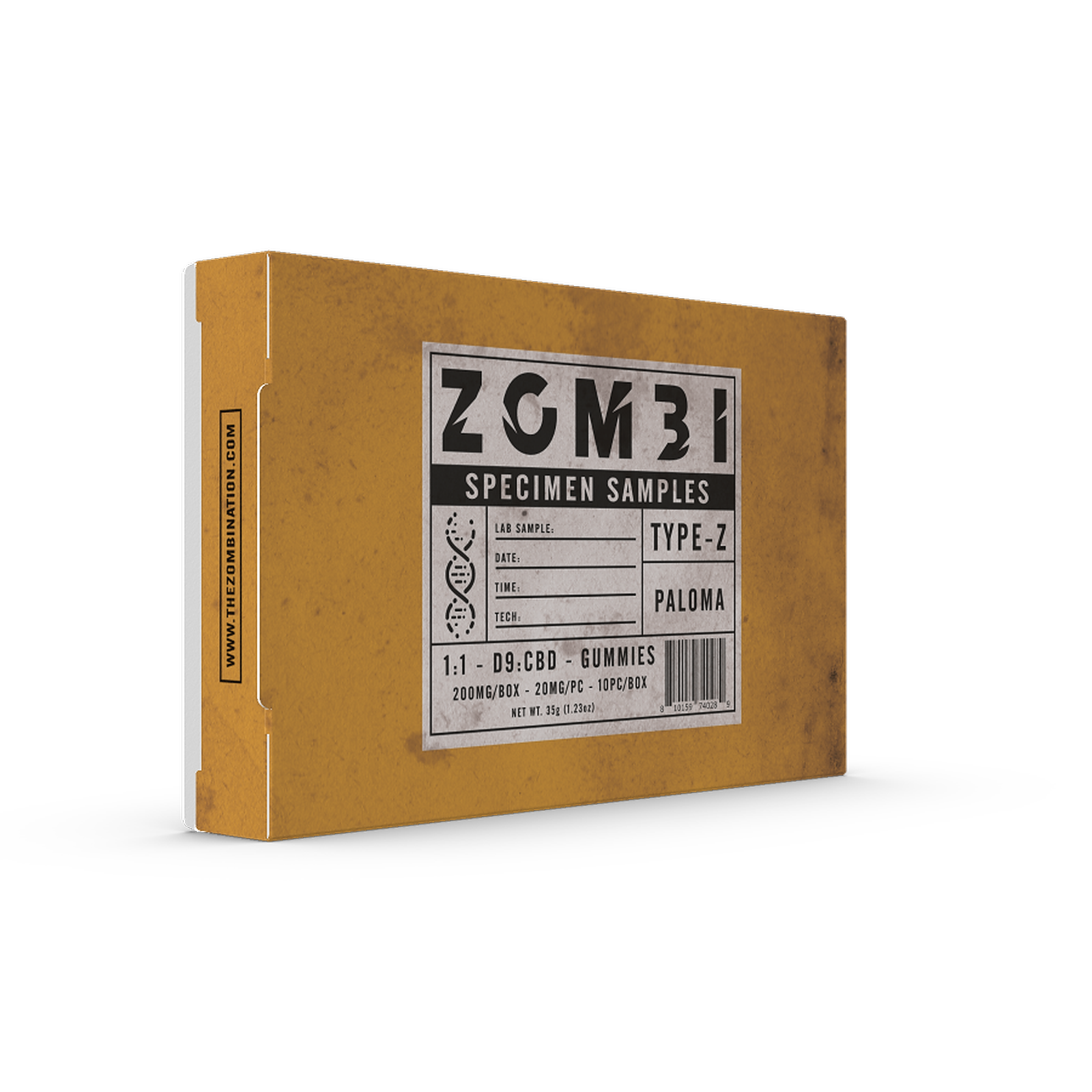 The Zombi Nation: Paloma 1:1 D9:CBD Blister Pack Gummies | Leafly