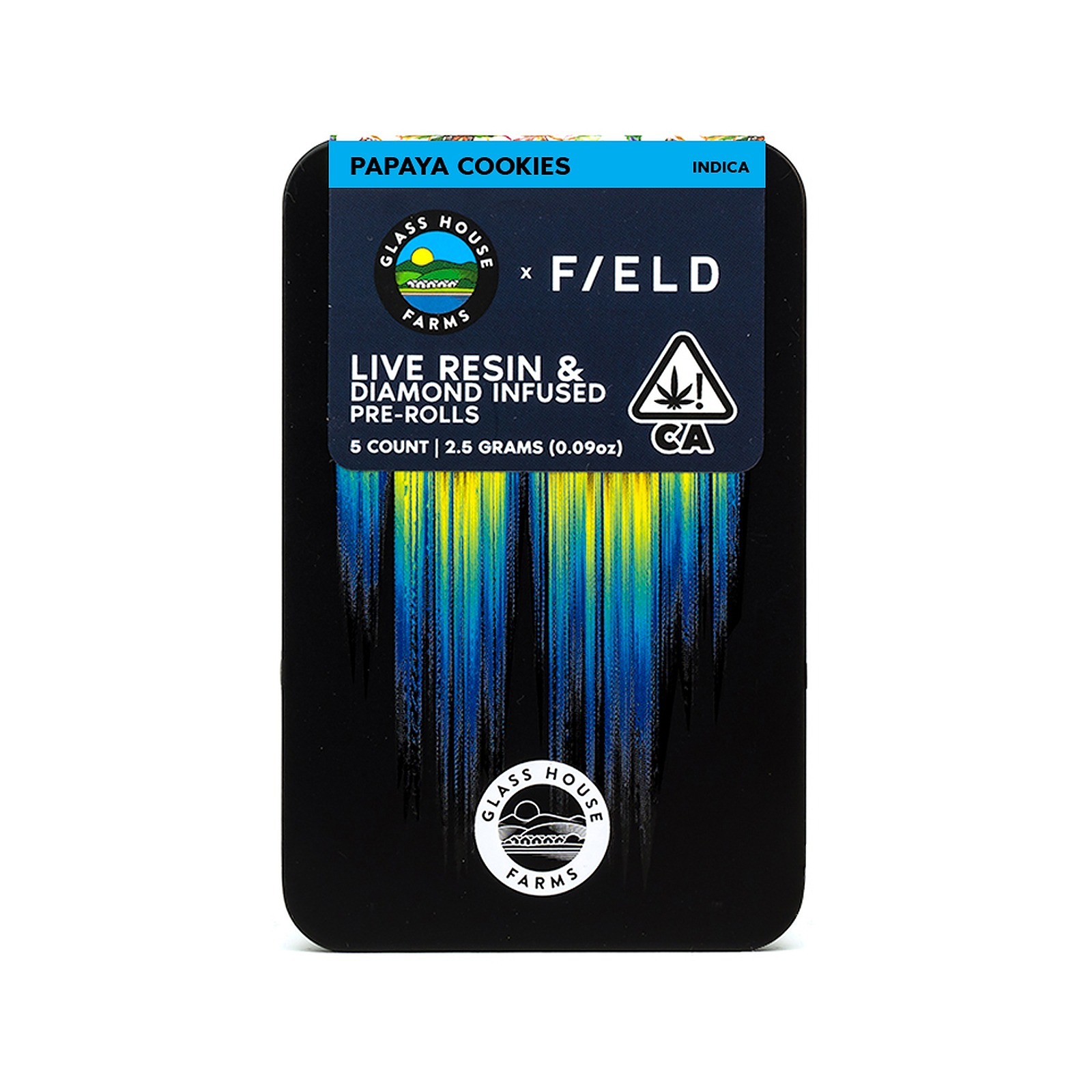 Glass House Farms: Papaya Cookies [Infused 5 Pack] GHF x FIELD | Leafly