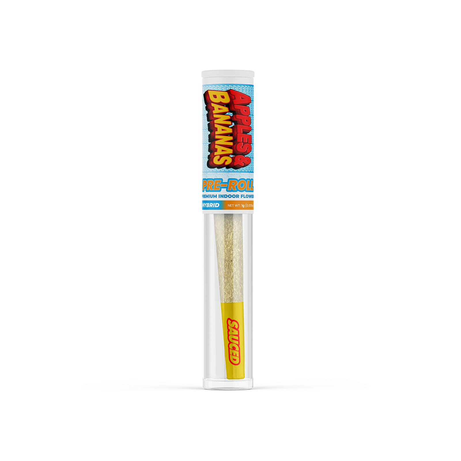 SAUCED: APPLES & BANANAS . Hybrid . Pre-roll (non-infused) | Leafly SAUCED: APPLES & BANANAS . Hybrid . Pre-roll (non-infused) | Leafly