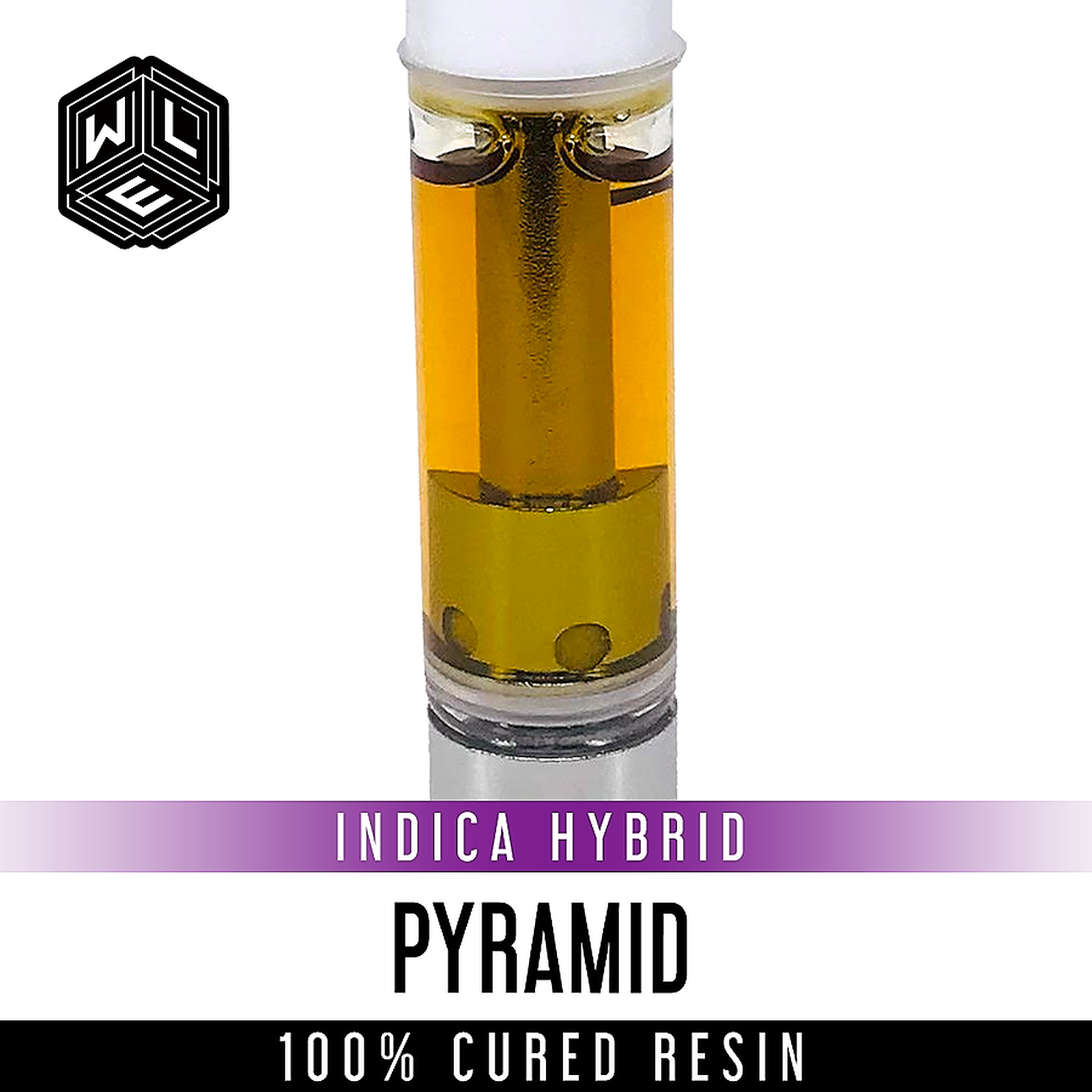 White Label Extracts: Pyramid 100% Cured Resin Cartridge 1 Gram | Leafly