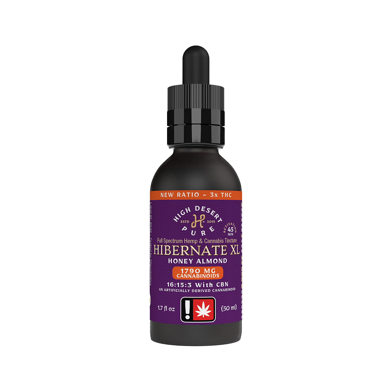 High Desert Pure: CBN Tincture | Hibernate XL (1700mg) | Leafly