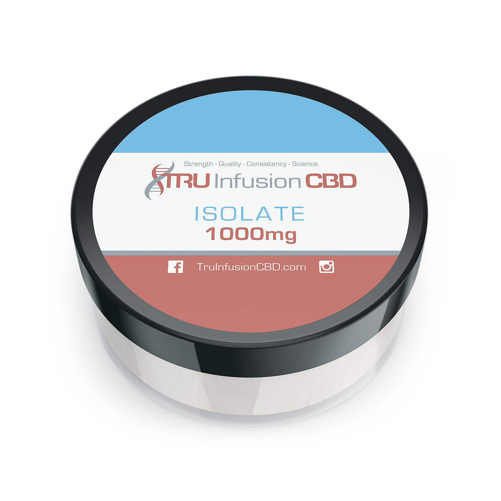 TRU Infusion: CBD Isolate 1000mg | Leafly