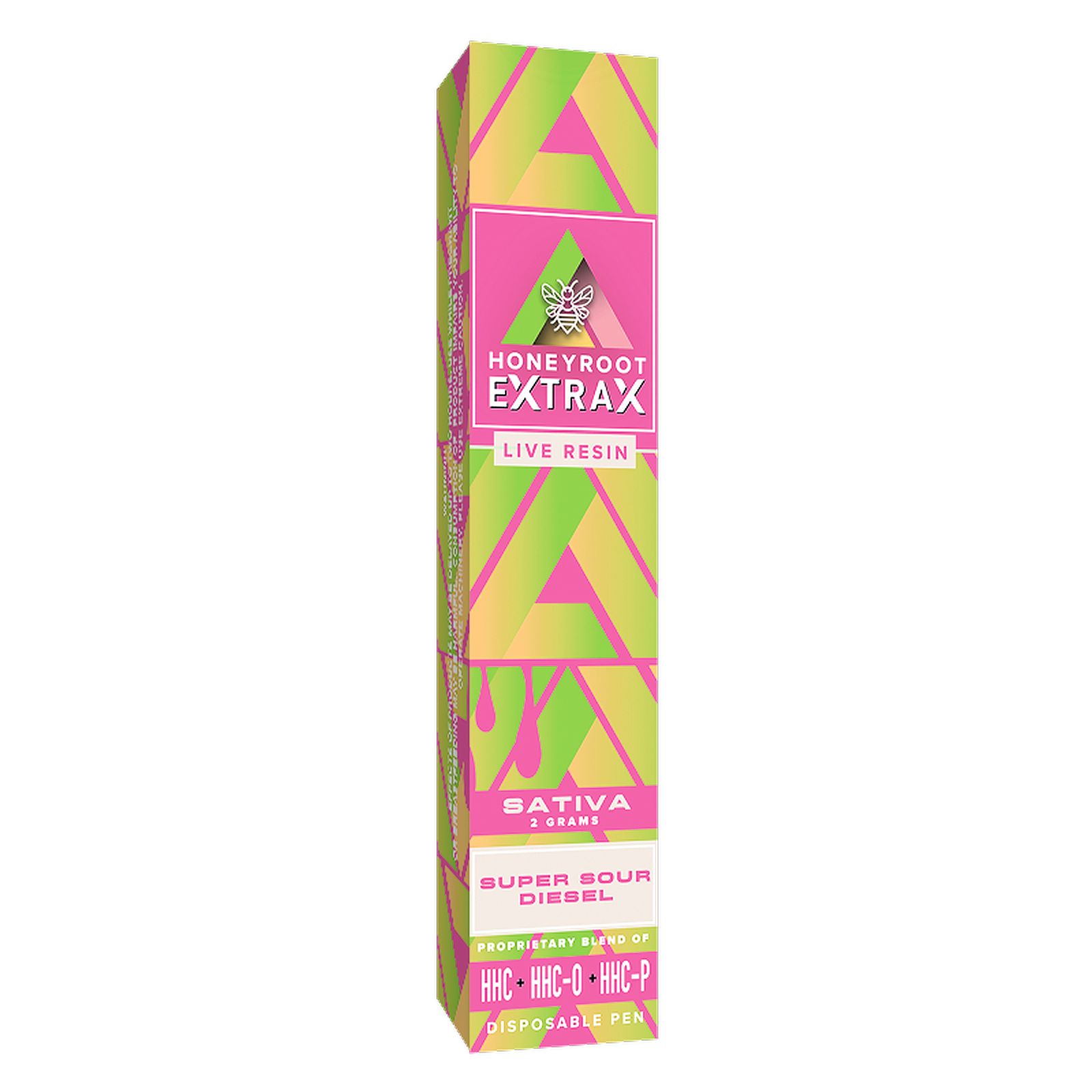 Delta Extrax: Super Sour Diesel Honeyroot Extrax Disposable | Leafly