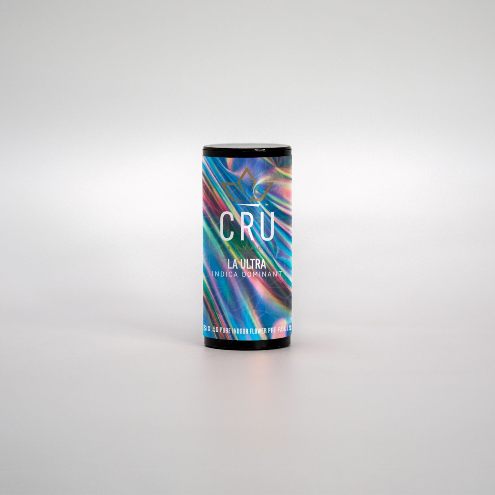 CRU Cannabis: LA Ultra (0.5G Indica Pre-Roll 6 pack) | Leafly