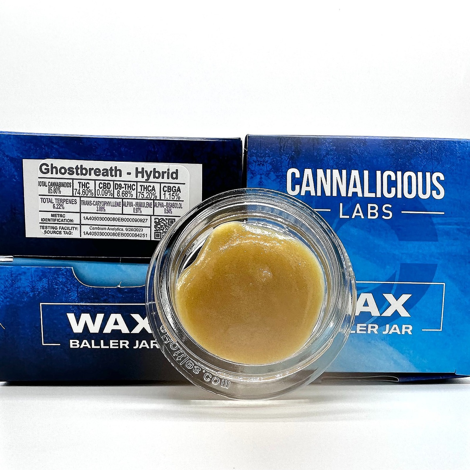 Cannalicious Labs: Ghostbreath Wax Baller Jar - Hybrid | Leafly