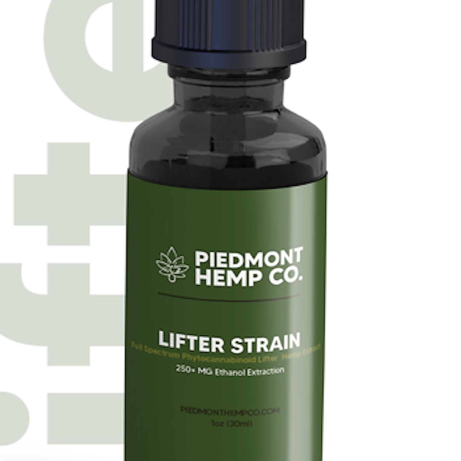 Piedmont Hemp Co LLC: Lifter Full Spectrum Hemp Tincture (ENERGY) | Leafly