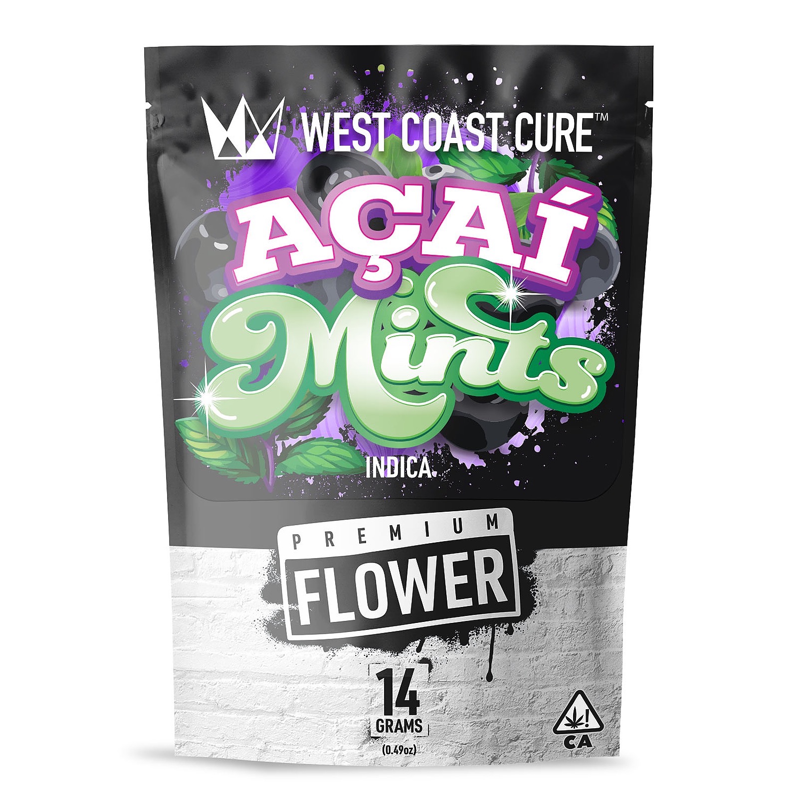 West Coast Cure: Acai Mints - 14G Premium Flower | Leafly