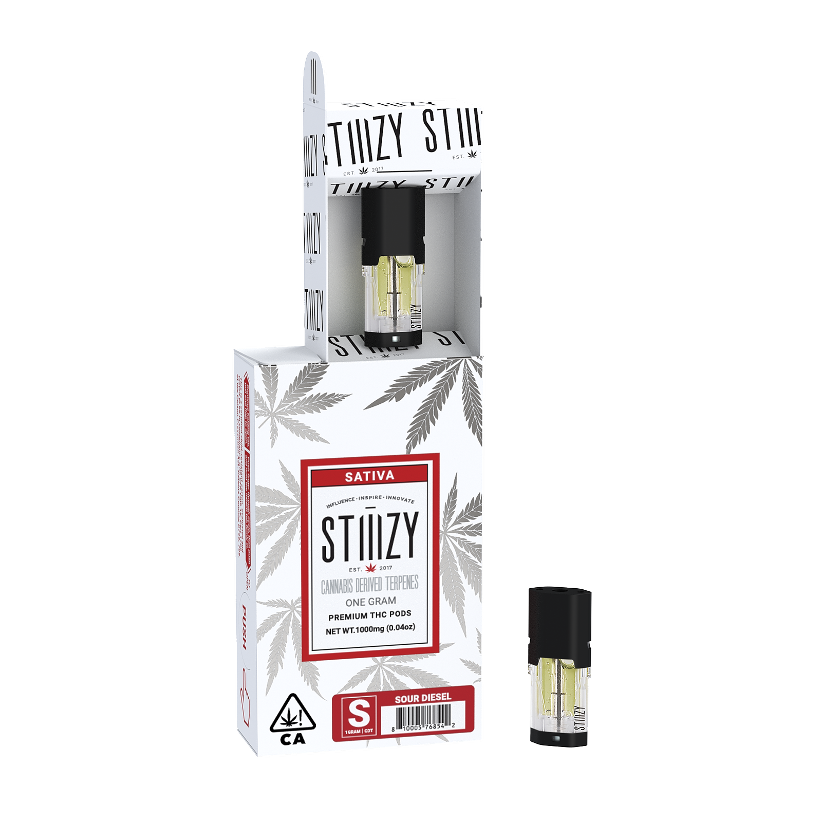 STIIIZY: SOUR DIESEL - CANNABIS DERIVED TERPENES POD 1G | Leafly