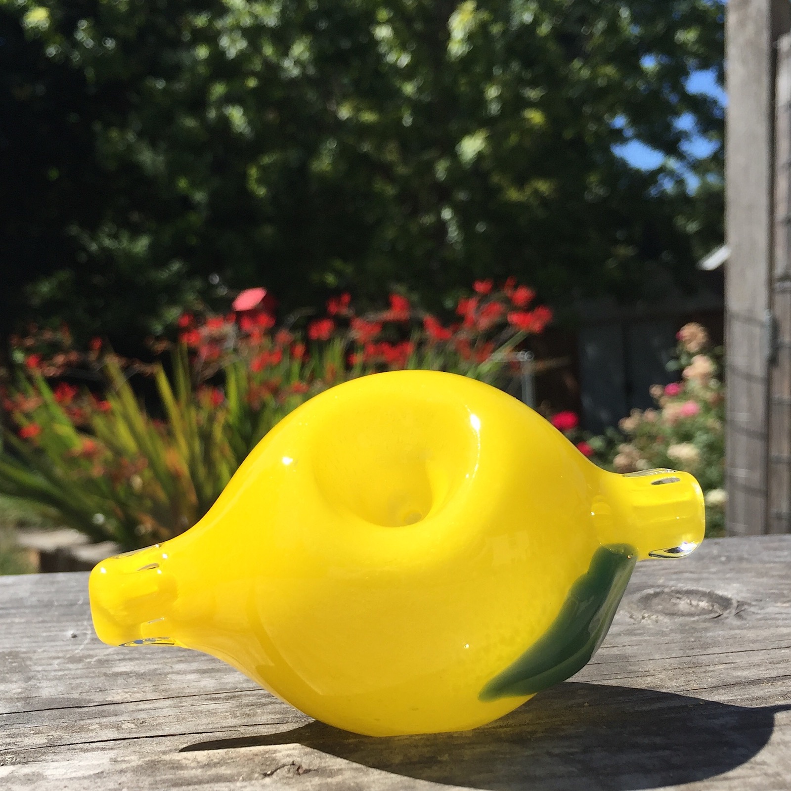 Humble Pride Glass: Lemon Glass Pipe | Leafly