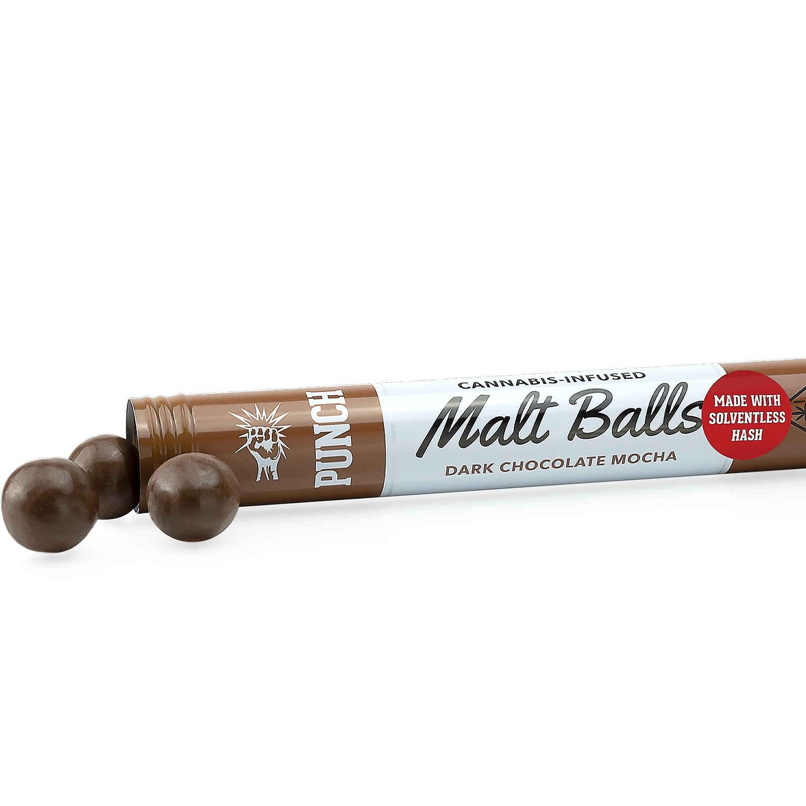 Punch: Dark Chocolate Mocha Malt Balls | Leafly