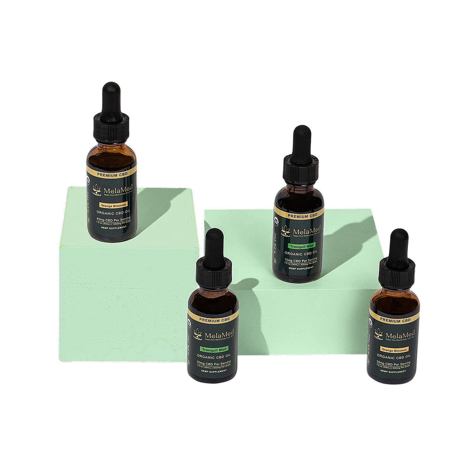 MelaMed Premium CBD: USDA Certified Organic Tinctures | Leafly