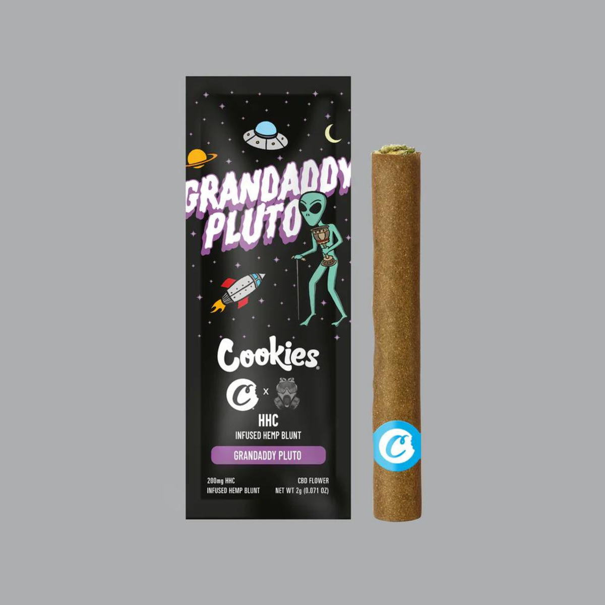 Luxe THC | 25% OFF with code LEAFLY: Grandaddy Pluto 2g HHC Blunt | Leafly