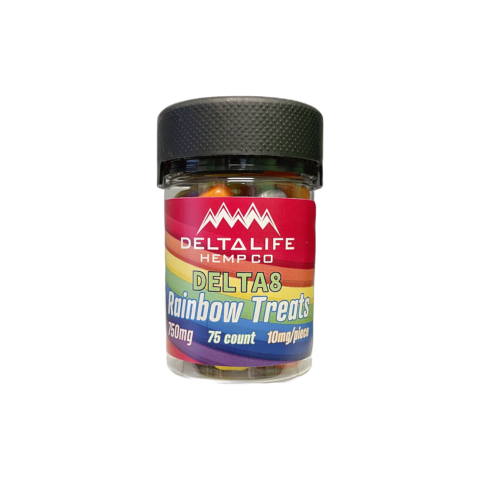 Delta Life Hemp: Delta 8 Rainbow Treats 750mg | Leafly