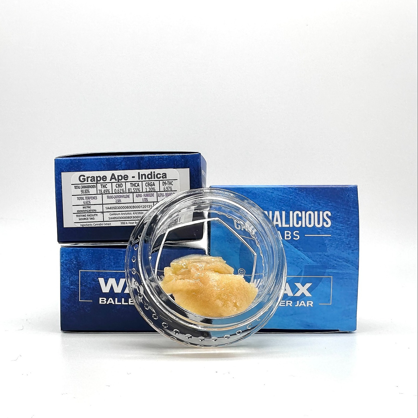 Cannalicious Labs: Grape Ape Wax - Indica | Leafly
