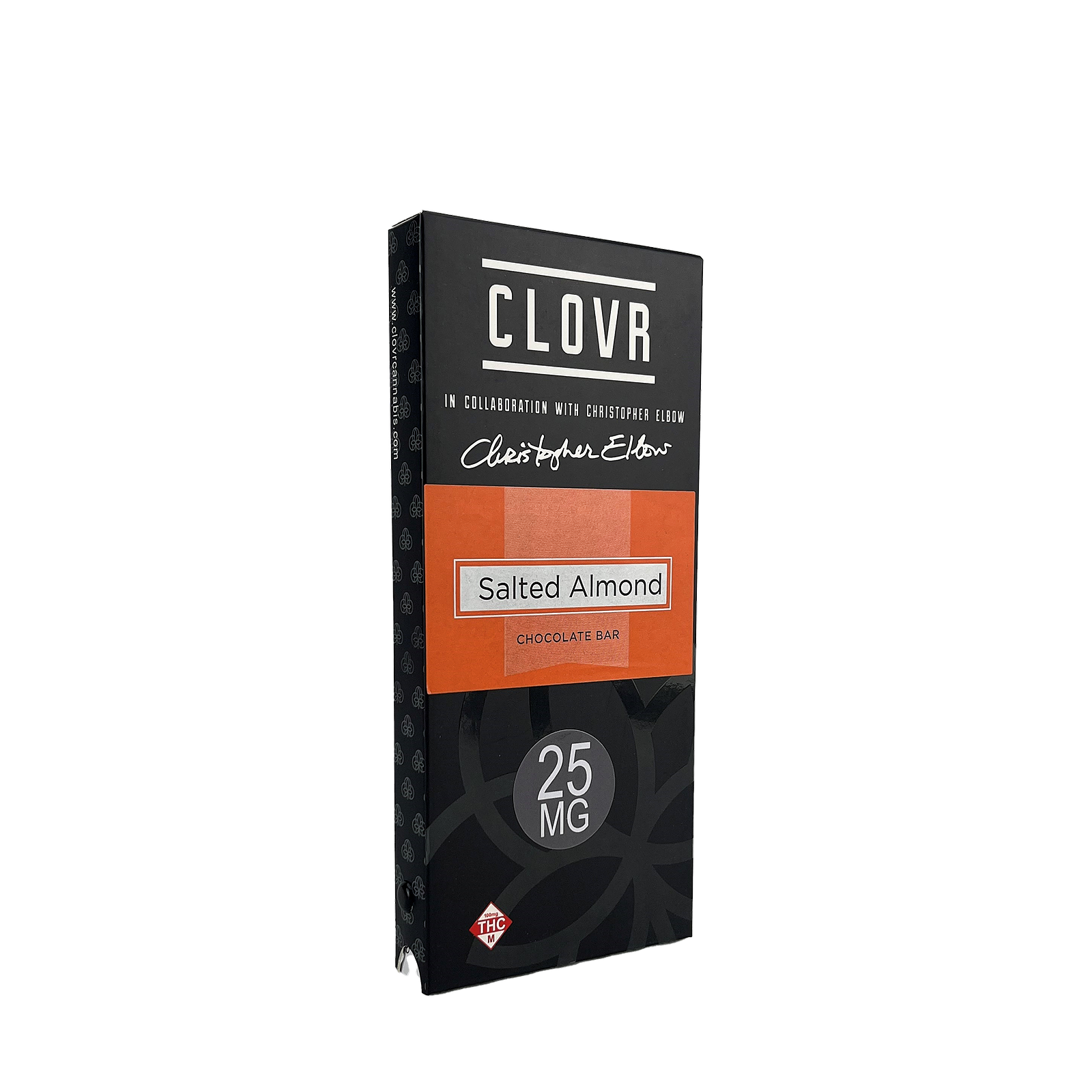 CLOVR: CLOVR - 25 mg - Chocolate Bar - Salted Almond | Leafly