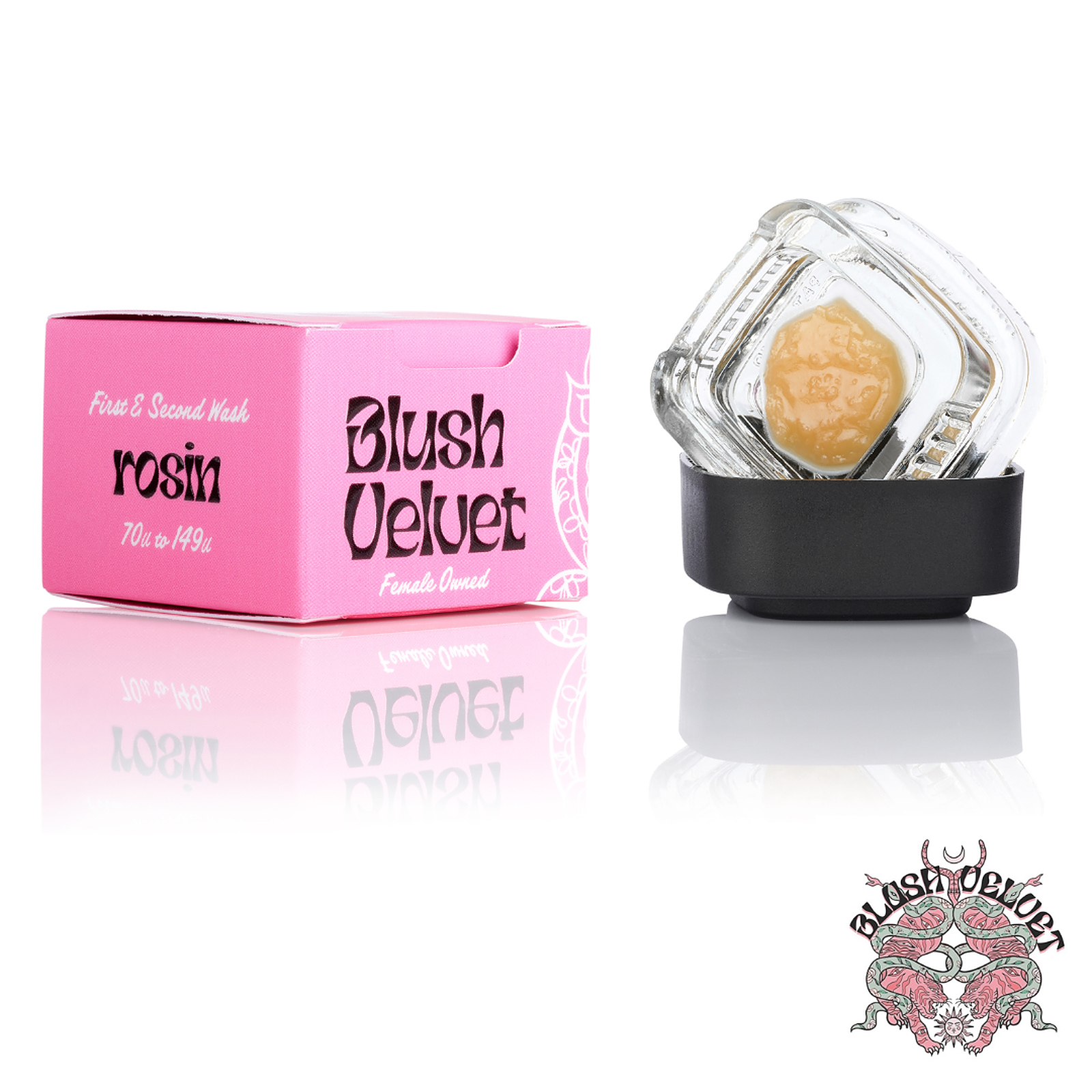 Constellation Cannabis: Blush Velvet Hash Rosin (Gelato Mintz) | Leafly