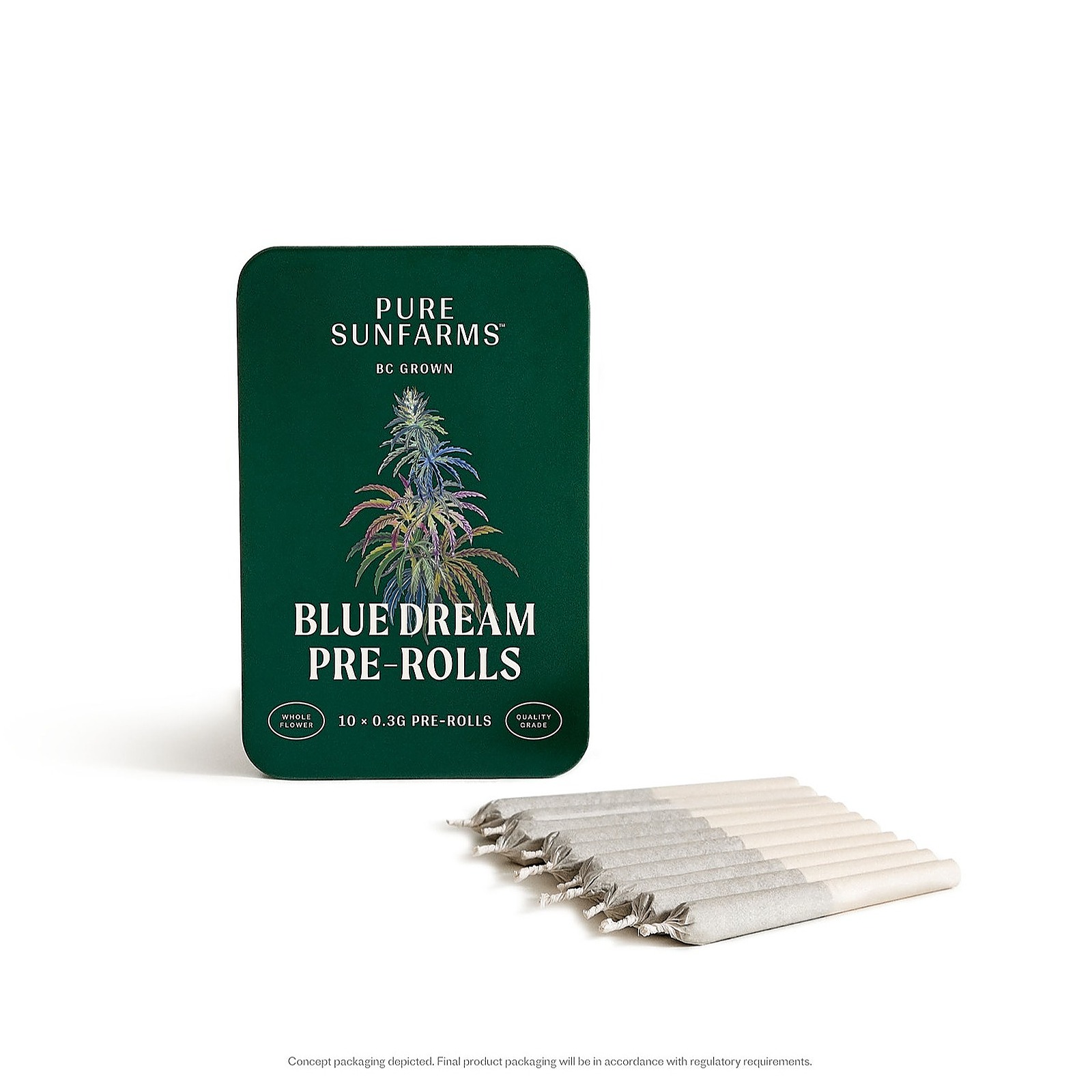 Pure Sunfarms: Blue Dream 0.3g Pre-Rolls (10-pack) | Leafly