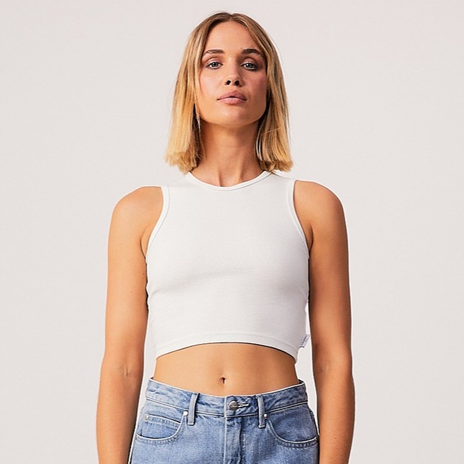 AFENDS: Afends Womens Dalston - THC Essentials - Hemp Ribbed Tank - Off ...