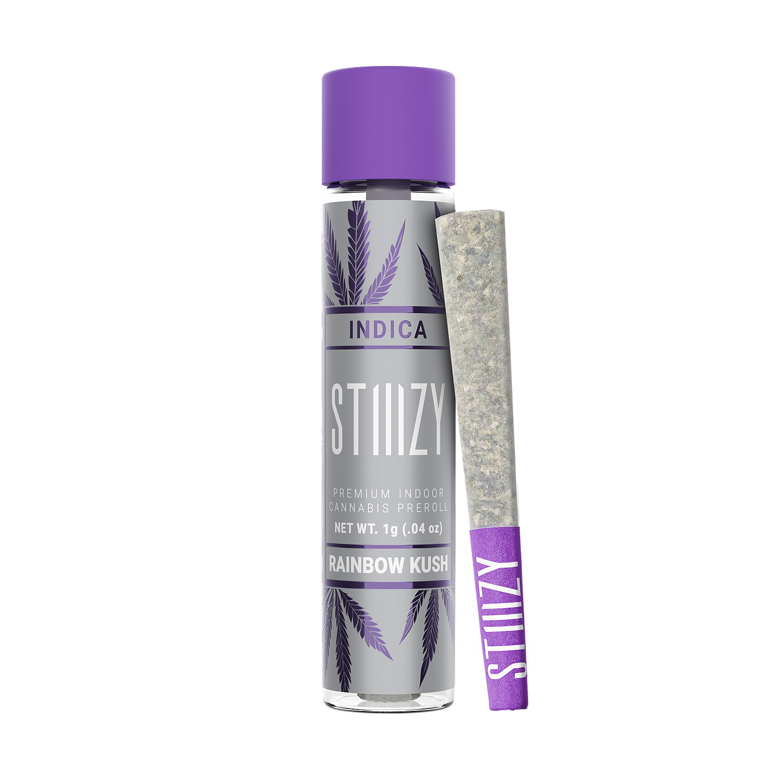STIIIZY: RAINBOW KUSH - NAKED PREROLL 1G | Leafly