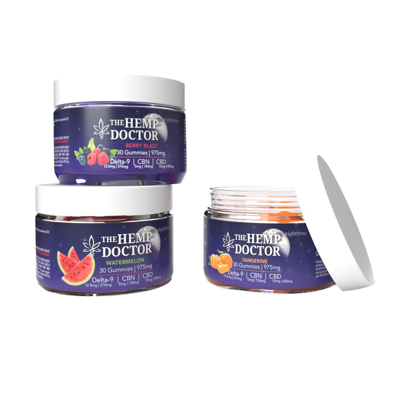 The Hemp Doctor: Delta9 THC/CBD/CBN Full Spectrum Nighttime Gummies ...