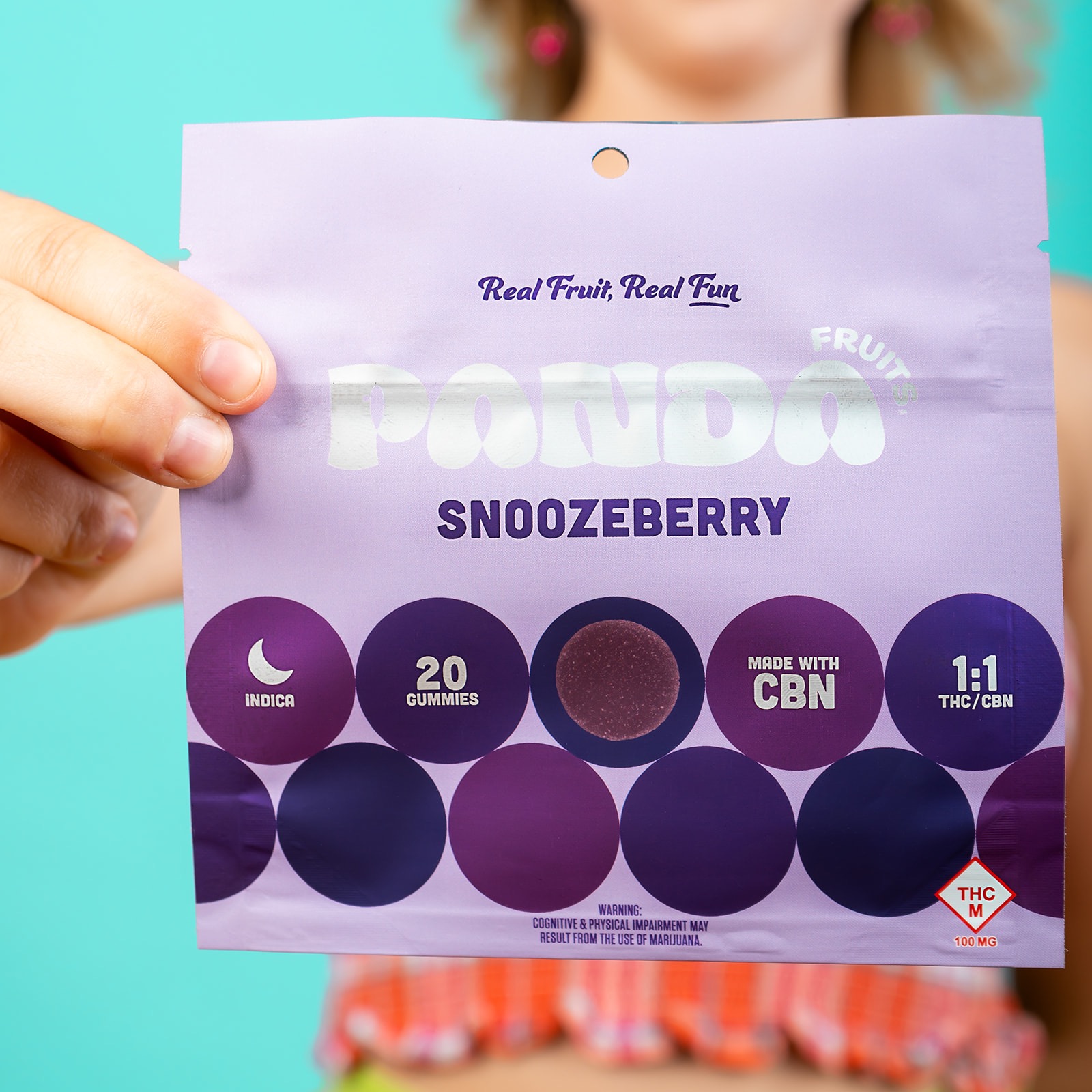 Nuthera: Panda Fruits Snoozeberry 100mg THC : 100mg CBN | Leafly