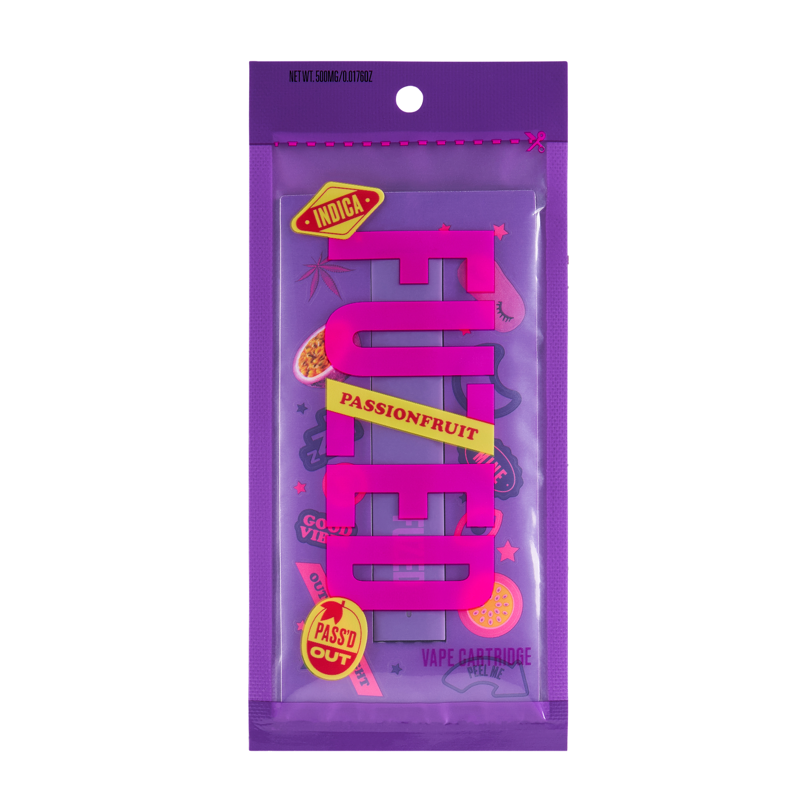 FUZED: FUZED - Passion Fruit - 0.5g Vape - Indica | Leafly