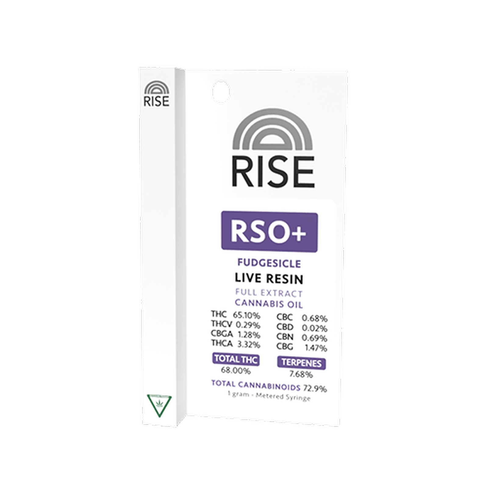 RISE: RISE RSO+ Orange Push Pop | Leafly