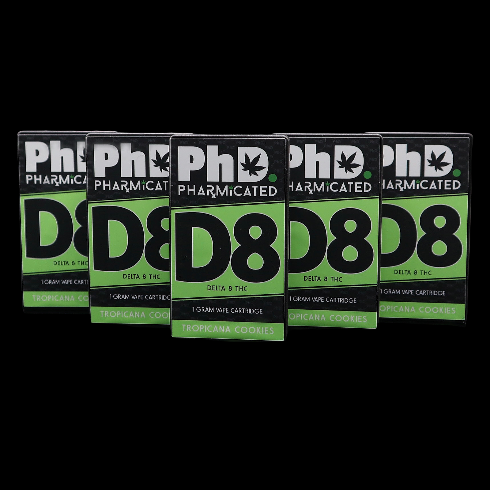Pharmicated: PhD - Tropicana Cookies - Delta 8 Vape Cart | Leafly