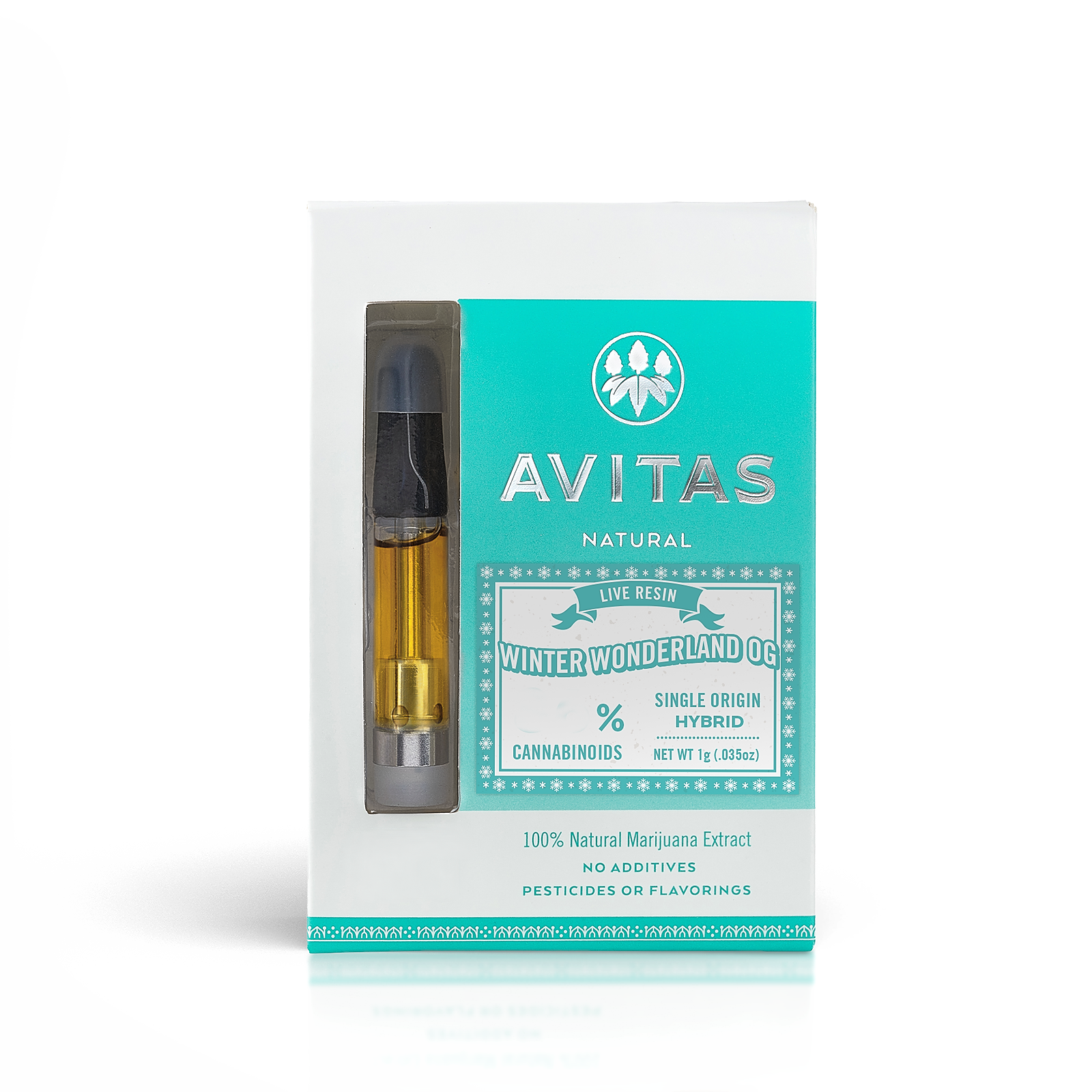Avitas: Winter Wonderland OG Live Resin Cartridge 1g | Leafly