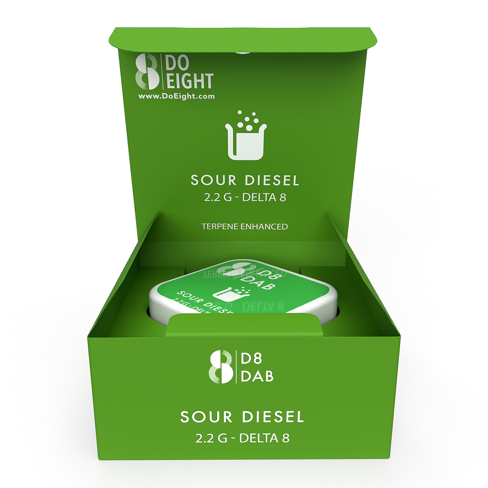 Do Eight: Do Eight Dab - 2.2 G Delta 8 - Sour Diesel | Leafly