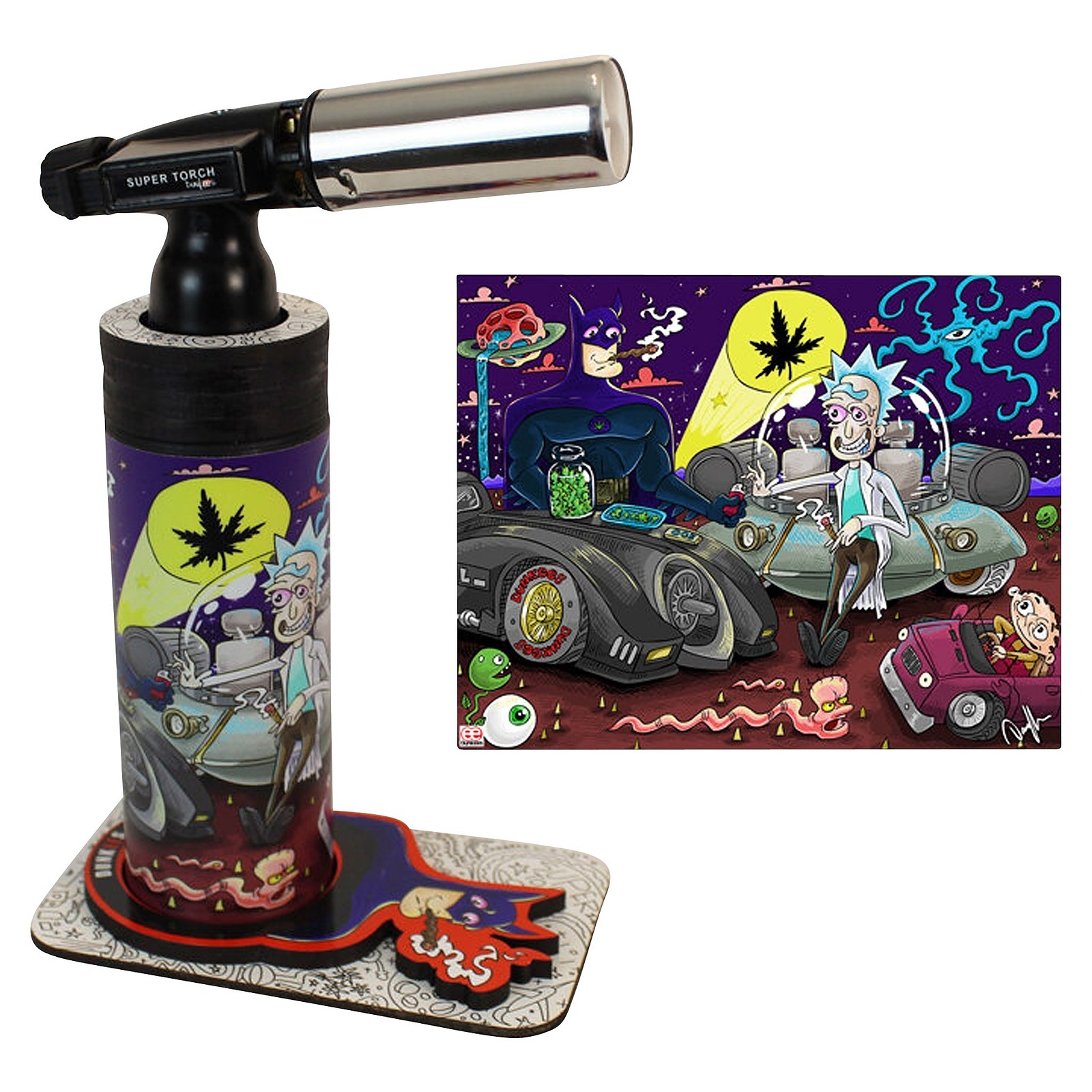 CaliConnected Online Headshop: Dunkees “Smoke Signals” Butane Dab Torch ...