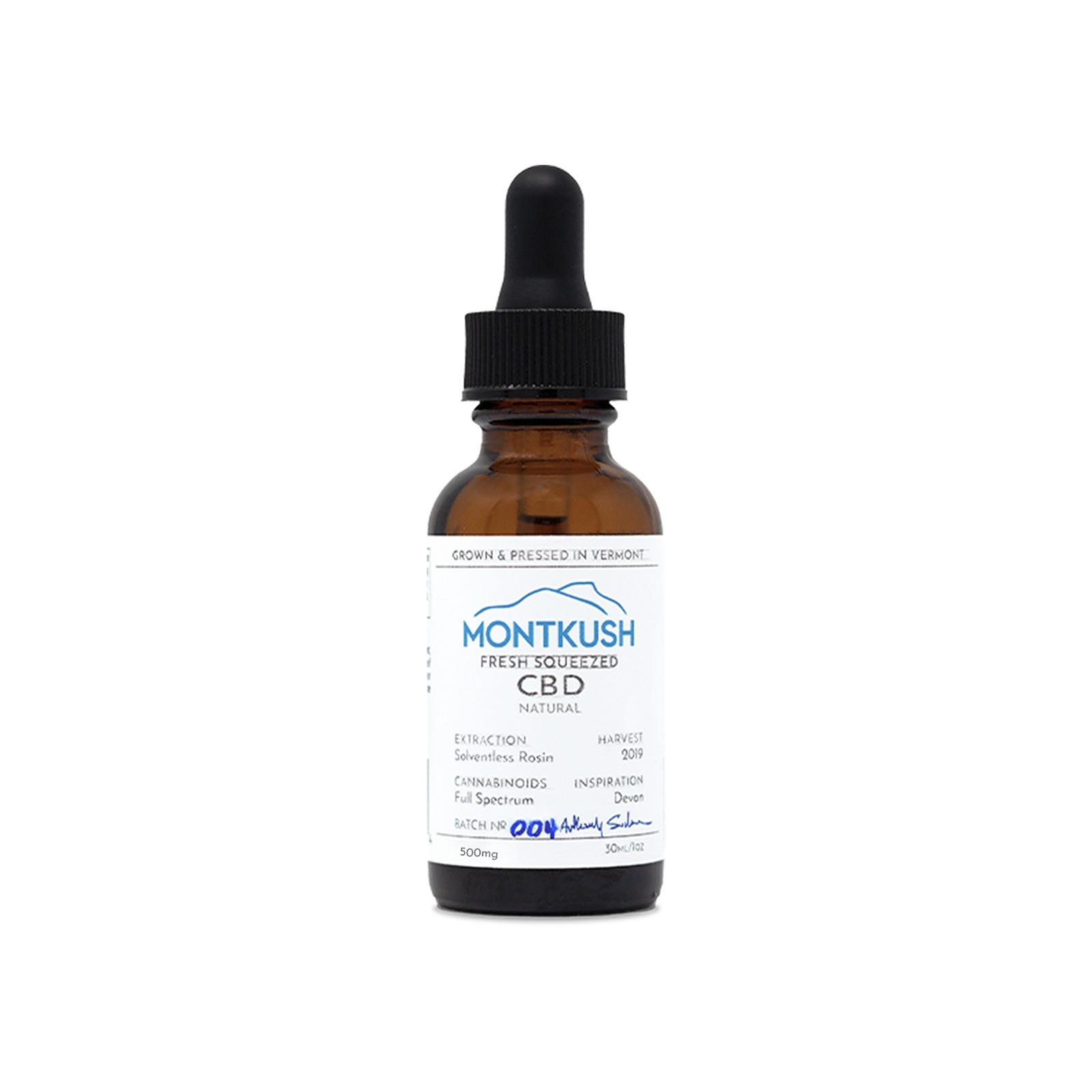 MONTKUSH: Full Spectrum CBD Oil - Natural | 500mg | Leafly