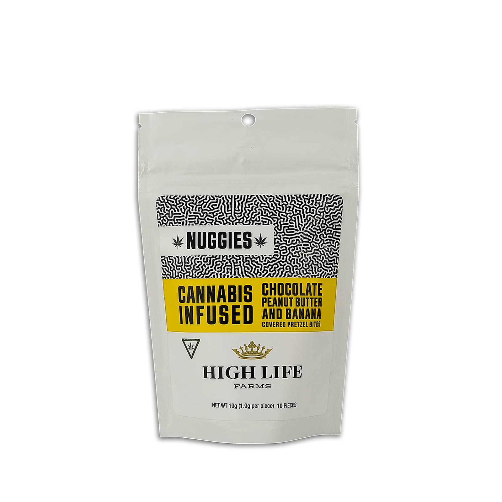 High Life Farms: Nuggies Peanut Butter Banana 200mg | Leafly