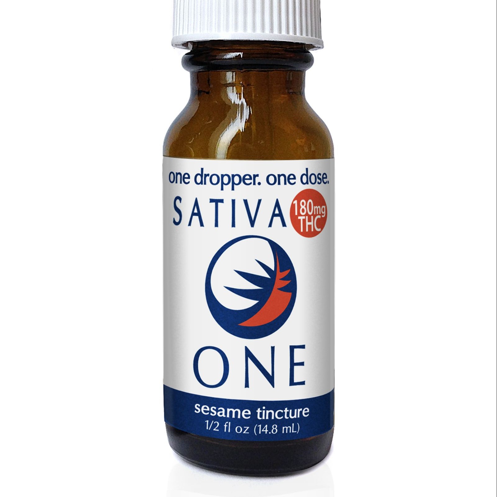 One Tincture: Sativa One Tincture Sesame Oil 180mg | Leafly