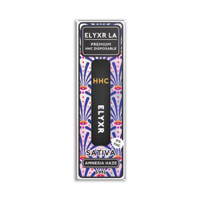 Elyxr: HHC Disposable 1 Gram (1000mg) | Sativa ~ Amnesia Haze | Leafly