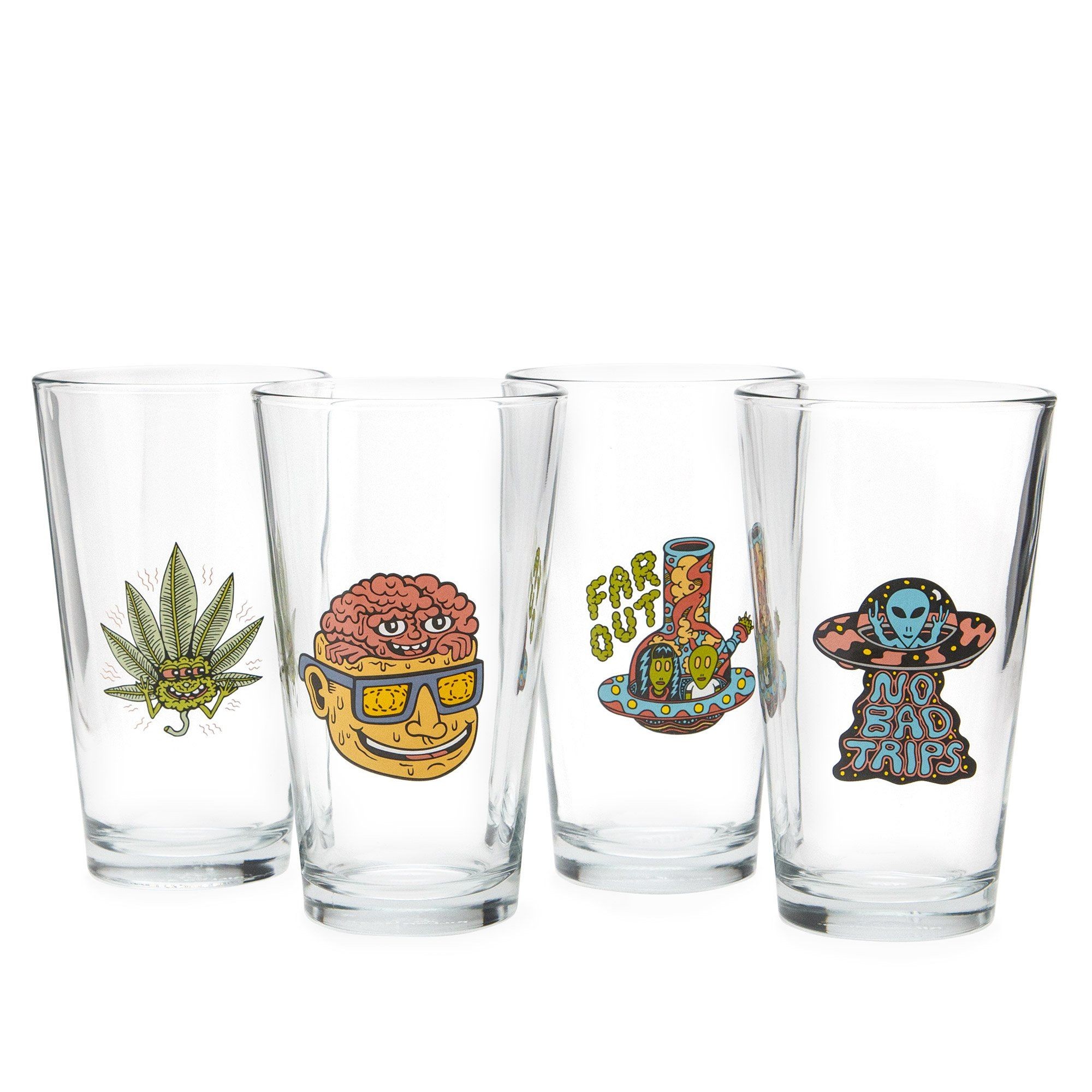 420 Science: KILLER ACID PINT GLASSES | Leafly