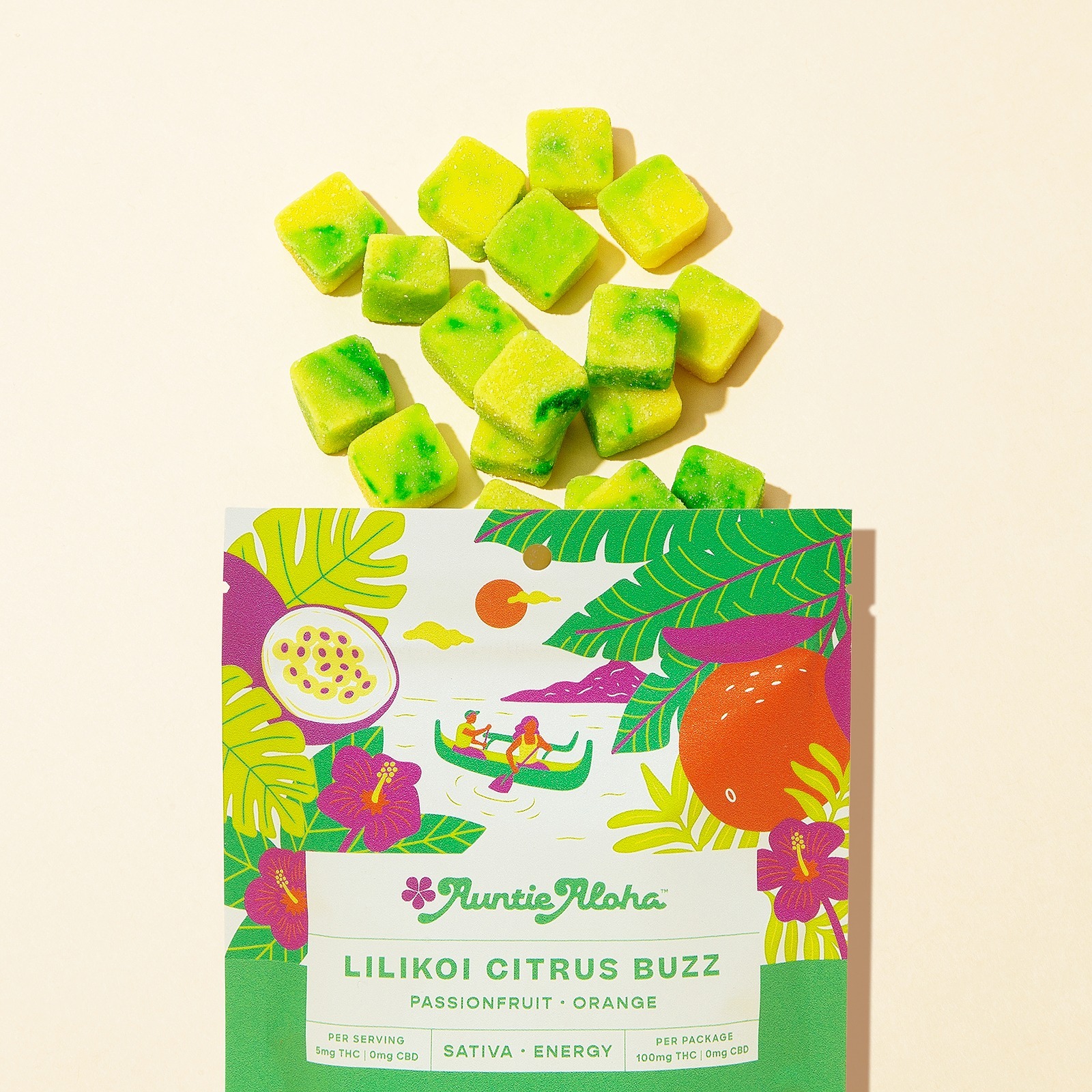 Auntie Aloha: LILIKOI CITRUS BUZZ | Leafly